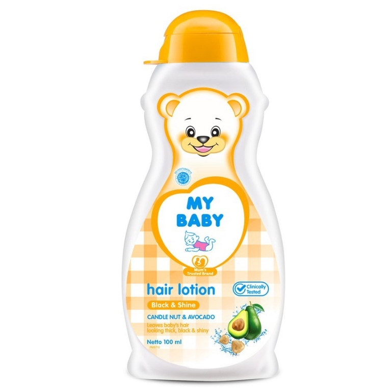 Jual MY BABY HAIR LOTION BLACK SHINE 100ml | Shopee Indonesia