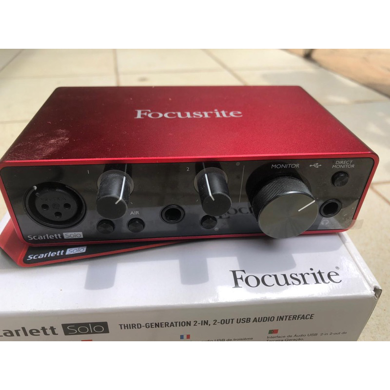 Jual Focusrite Solo 3rd Gen | Shopee Indonesia