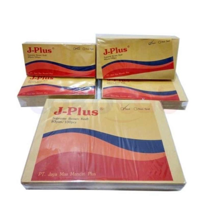 Jual Amplop Samson J Plus A4 Non Seal isi 100 | Shopee Indonesia