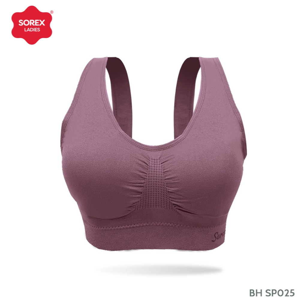 Jual Sorex Bra Sport Microfiber Busa Kait 3 Tanpa Kawat Freesize BH SP 025 | Shopee Indonesia