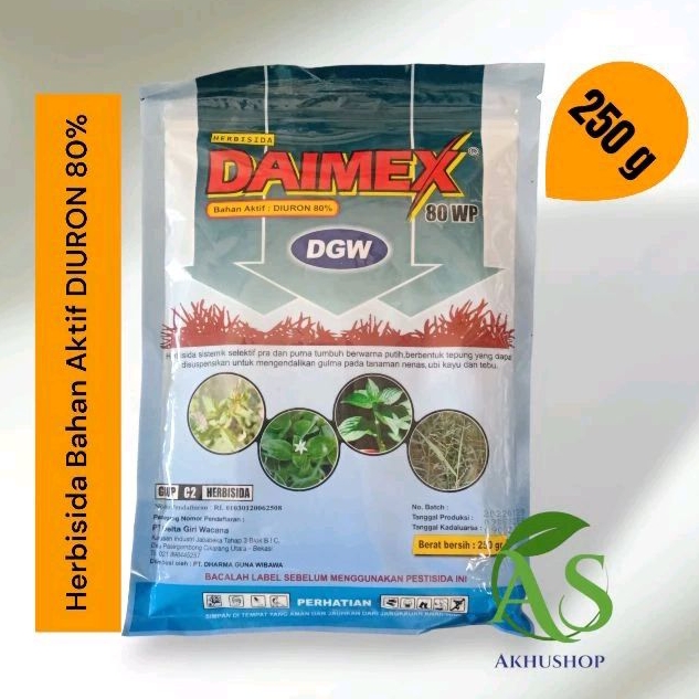 Jual Daimex 80WP 250 gram Herbisida Sistemik Selektif Ba: Diuron 80% ...