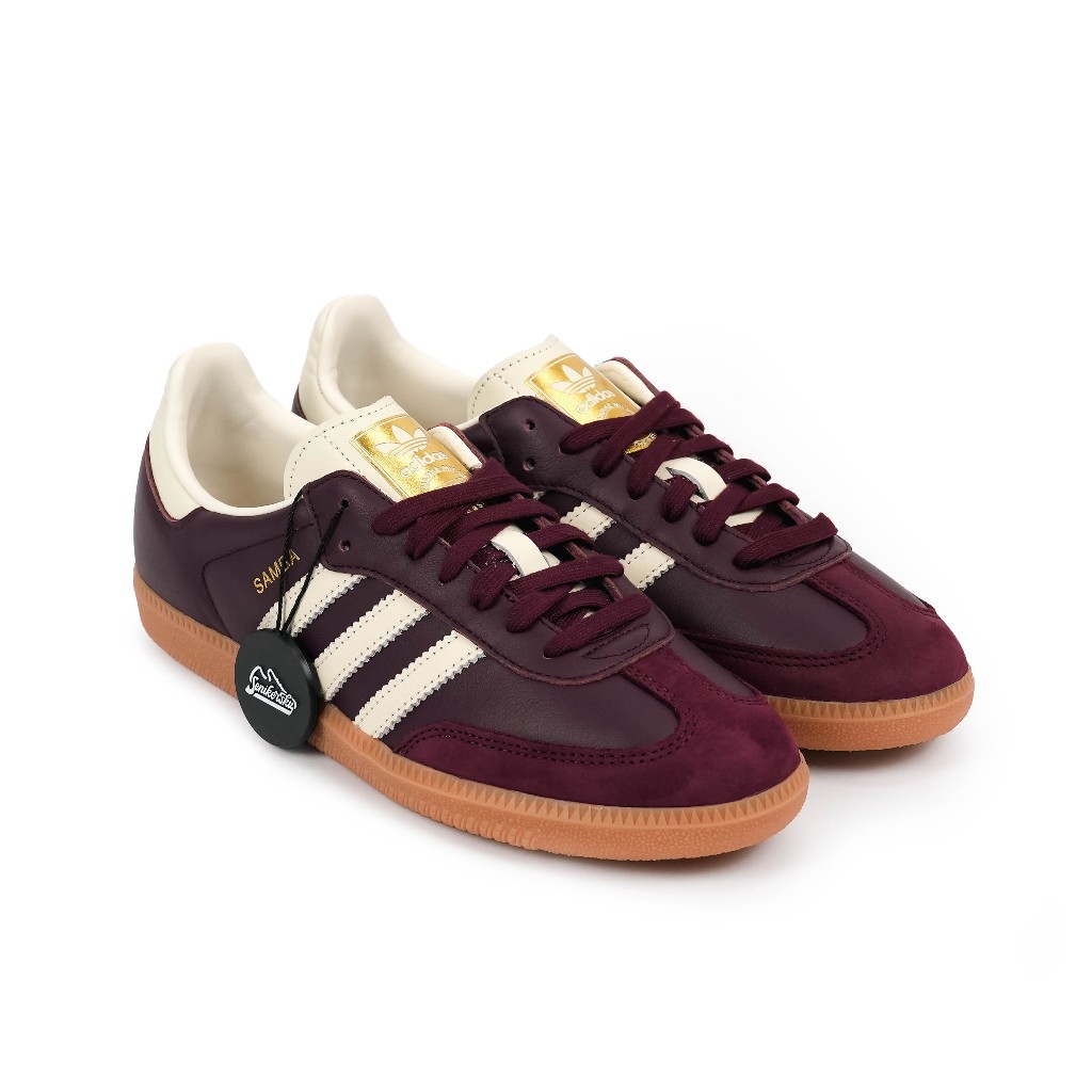 Jual Adidas Samba OG Burgundy Gum Womens | Shopee Indonesia
