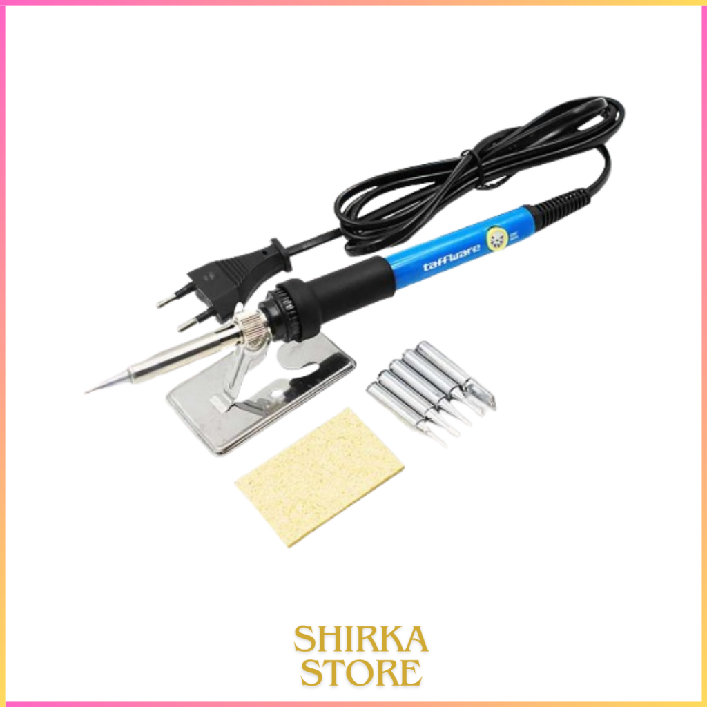 Jual SS - Solder Iron Adjustable Fast Heating Temperature 60W with 5 ...