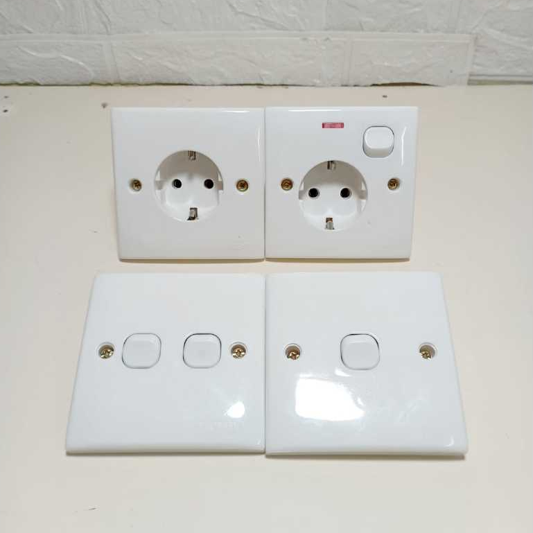 Jual SAKLAR OB CLIPSAL MORGEN STOP KONTAK | ENGKEL/TUNGGAL | SERI/GANDA ...