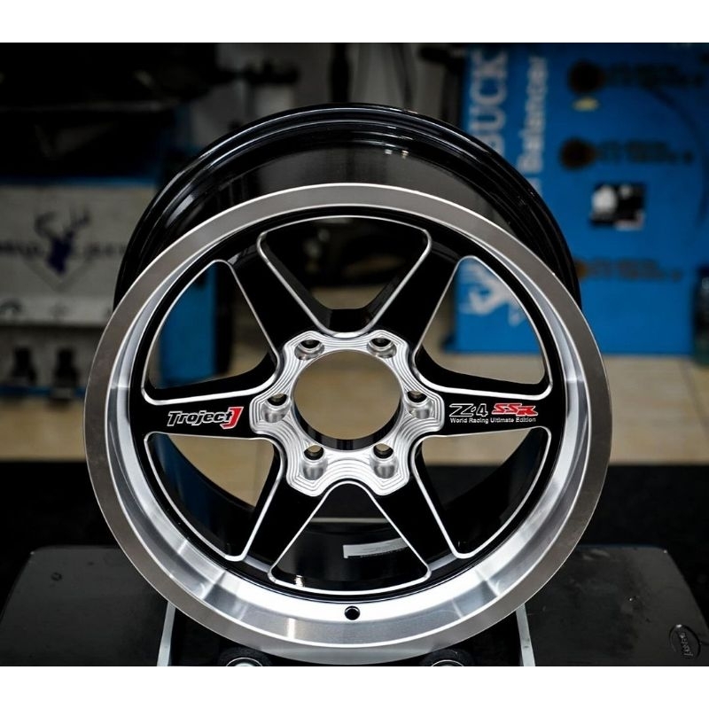 Jual velg mobil ring 18 lebar 9,5 SAMLONG STYLE Z4 velg racing mobil r18 velg Pajero Fortuner ...
