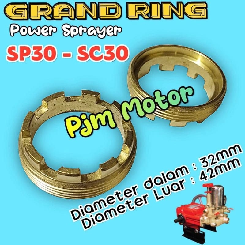 Jual SP30 Grand Ring Topi Raja Pompa Power Sprayer Steam Doorsmeer 30PS | Shopee Indonesia