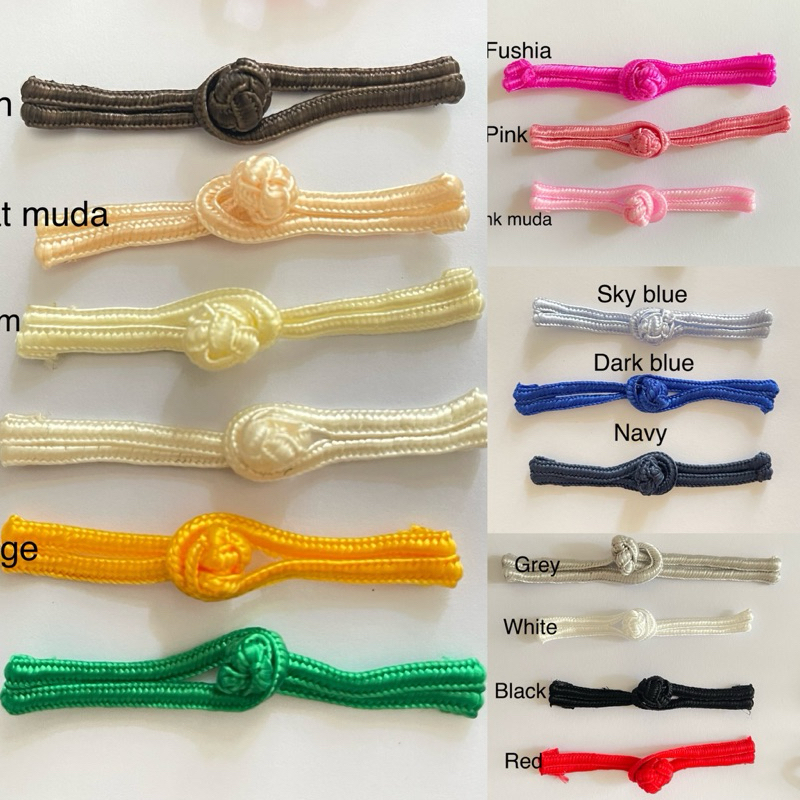 Jual Kancing Shanghai / Kancing Cheongsam/ Kancing Cina/ Kancing Benang ...