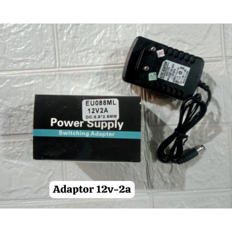 Jual adaptor 12v -2 ampere.. | Shopee Indonesia