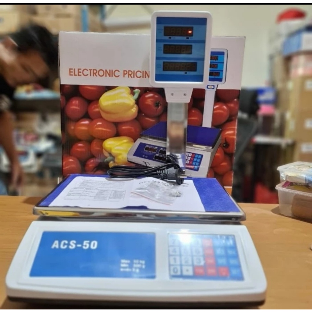 Jual Timbangan digital untuk buah telor sayur daging sembako merek ...