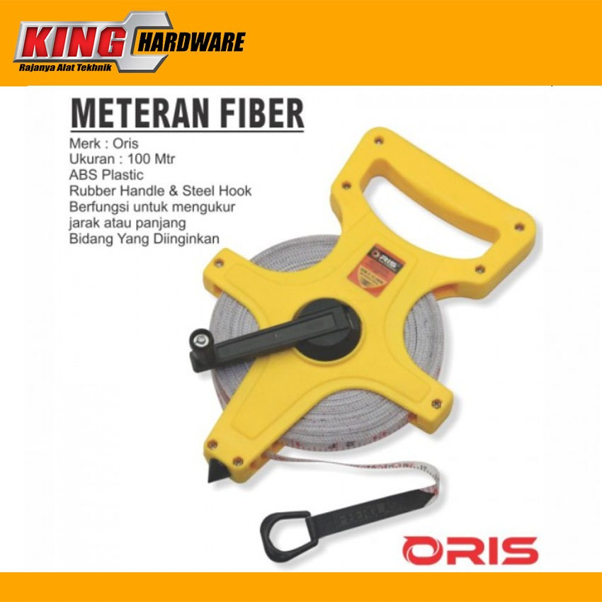 Jual METER ROL FIBER ALDO ORIS 30, 50 ATAU 100 METER | Shopee Indonesia
