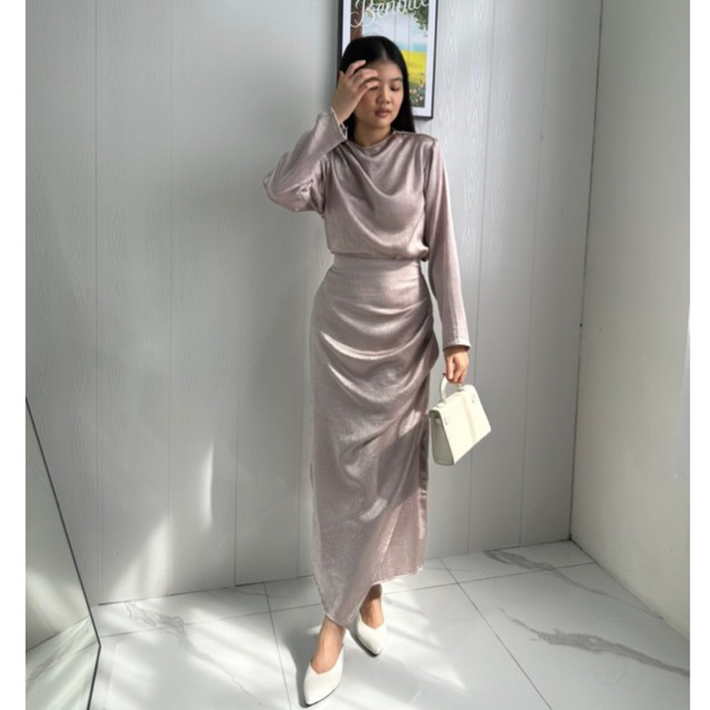 Jual MIRANDA SET SILK ONE SET RAYA COLLECTION PICI JEN BRIDESMAID DRESS ...