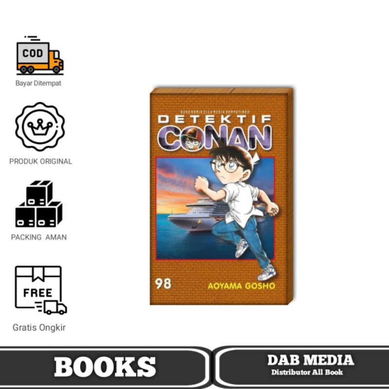 Jual Buku Detektif Conan 99 by Aoyama Gosho komik anak komik remaja ...