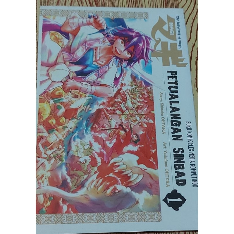Jual Komik Elex Magi Petualangan Sinbad Vol. 1 // Manga Sinbad no Bouken// Comics Magi | Shopee ...