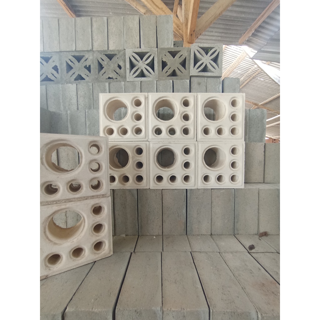 Jual Roster beton minimalis/Roster beton putih/loster beton motif lb9 ...