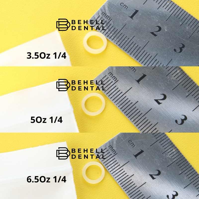 Jual 100 pics Karet Behel Elastis // Elastic Band ortho // Rubber ...