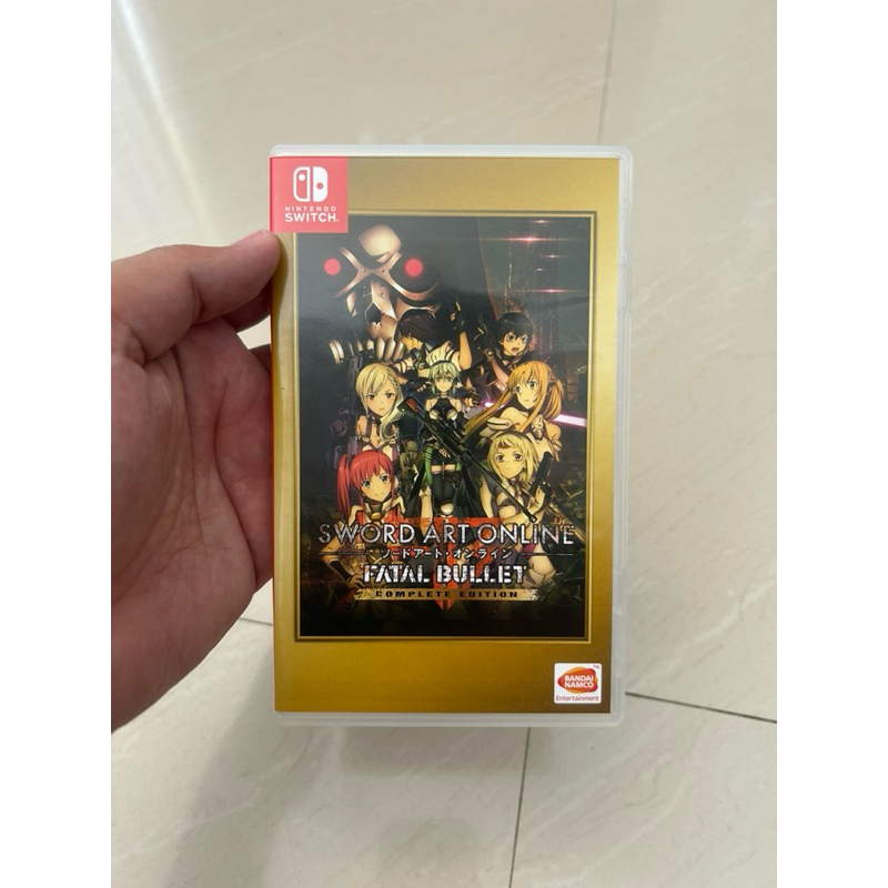 Jual sword art online fatal bullet complete edition switch nintendo ...