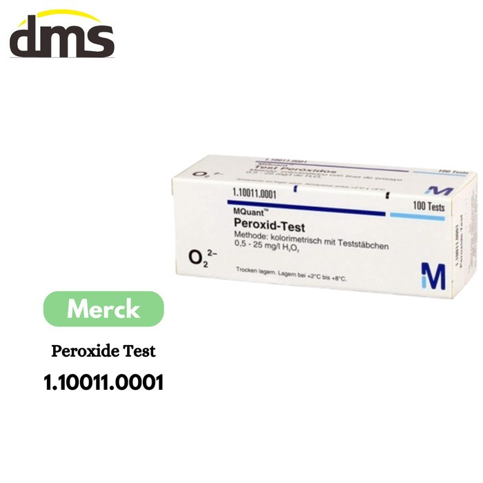 Jual Peroxide Paper Test Strips 1.10011.0001 Merck | Shopee Indonesia