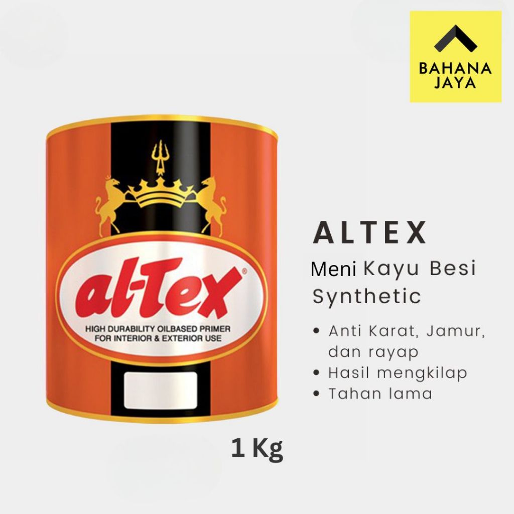 Jual CAT DASAR UNTUK KAYU & BESI MENI KAYU & BESI ALTEX (ALTEX) 1KG - READY MANADO | Shopee ...