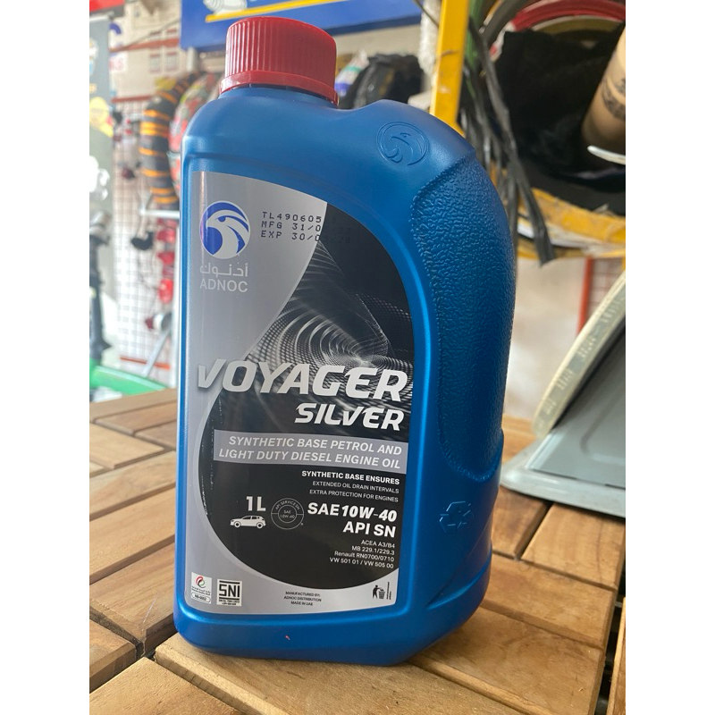 Jual oil oli adnoc voyager silver 10w 40 | Shopee Indonesia
