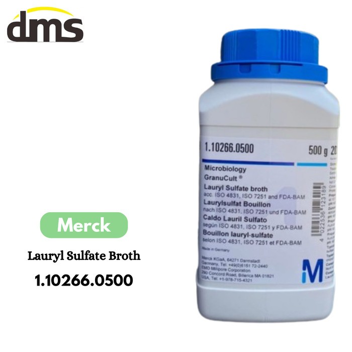 Jual Lauryl Sulphate Broth 500gr 1.10266.0500 Merck | Shopee Indonesia