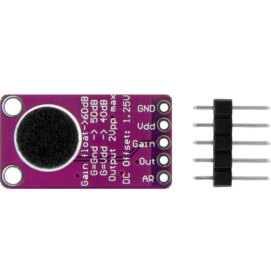 Jual MAX9814 High Performance Microphone AGC Amplifier Module Pre Amp ...