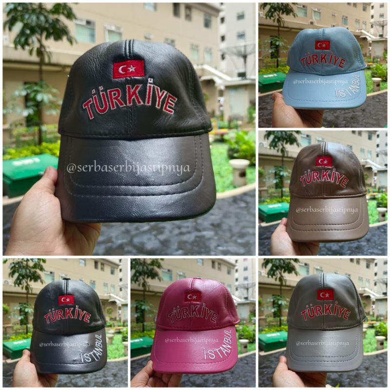 Jual READY STOCK!! TOPI KULIT ORIGINAL TURKEY/topiturkey ...