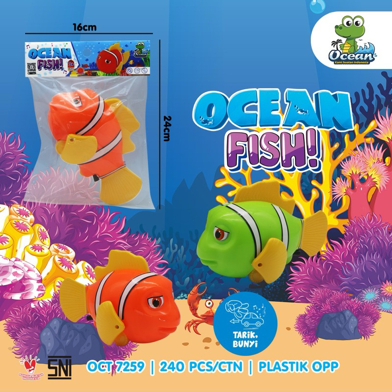 Jual IKAN NEMO KANTONG TARIK 7259 / FISH FISHING / MAINAN | Shopee ...