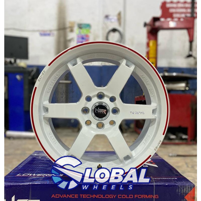 Jual Velg racing hsr Rai-s3 R16 untuk mobil avanza xenia jazz yaris kijang vios mobilio brio ...