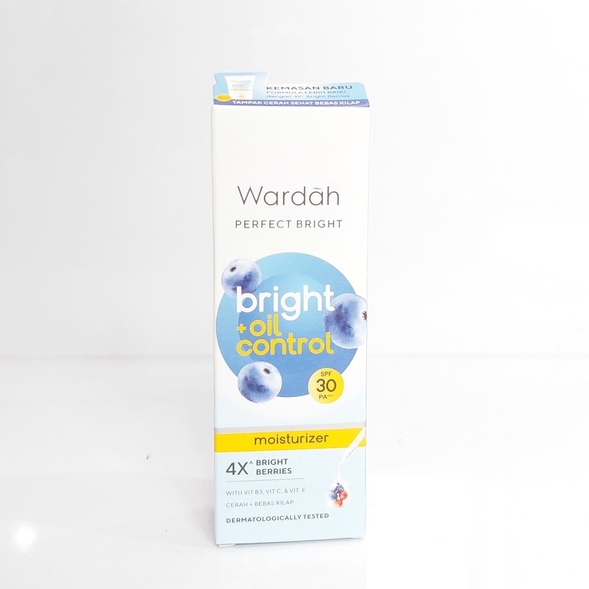 Jual Wardah Perfect Bright Moisturizer SPF 30 UVA / UVB KEMASAN BARU ...
