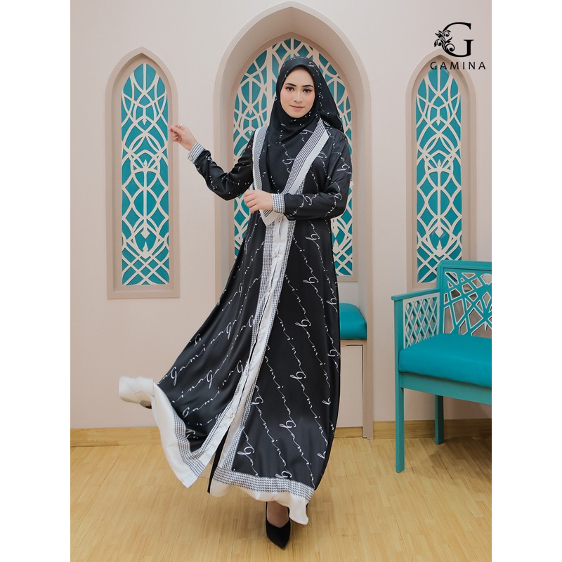 Jual READY STOCK Maura Dress, Gamis Printing terbaru, Maura Dress ...