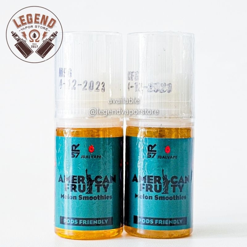 Jual SALT NIC - LIQUID AMERICAN FRUITY Melon Smoothies 30ML 12MG ...