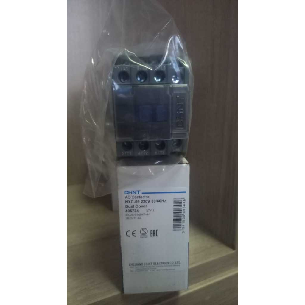 Jual Contactor Chint NXC09 3P 220v | Shopee Indonesia