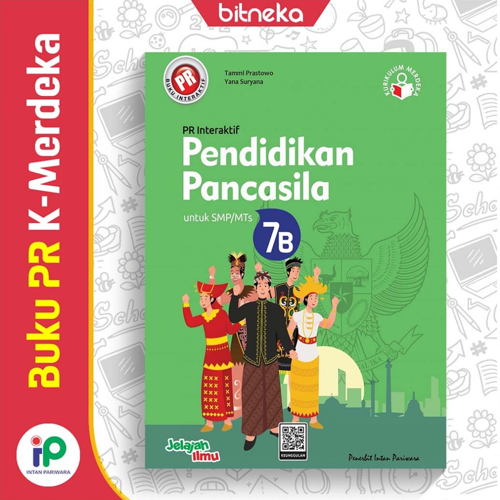 Jual Buku PR Interaktif Pendidikan Pancasila 7B SMP/MTs Kelas 7 Semester 2 - Kurikulum Merdeka ...
