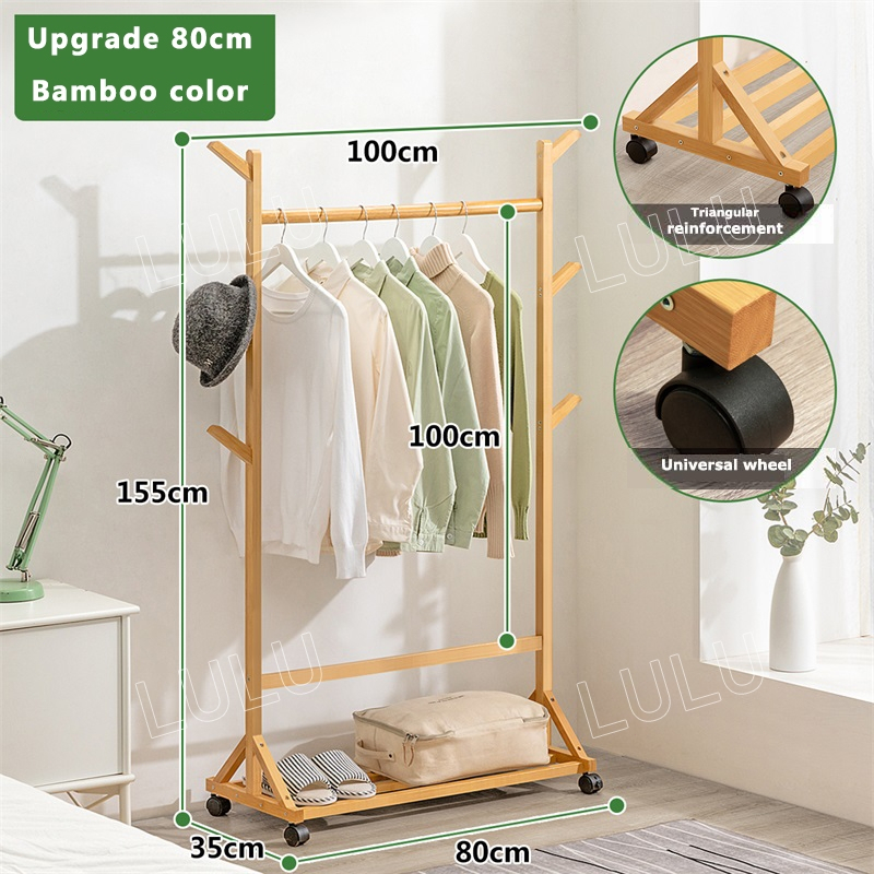 Jual Stand Hanger Standing Pakaian Rak Gantungan Baju Rak Sepatu Tempat ...