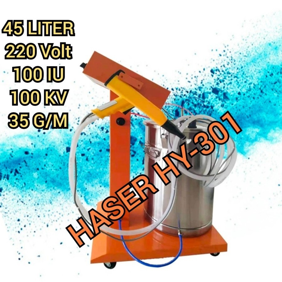 Jual Powder Coating Machine HY-301 Mesin Spray Gun Cat Bubuk 45 Liter ...
