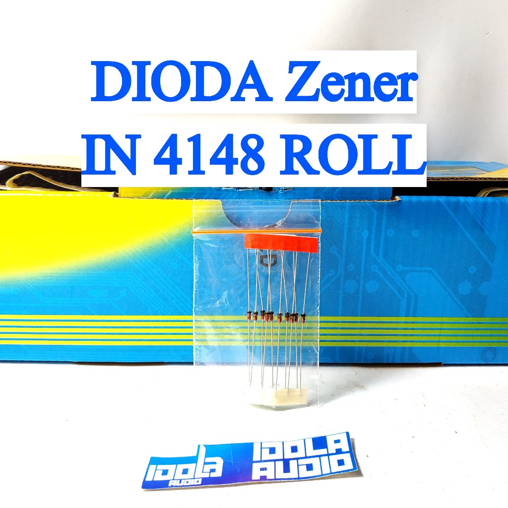 Jual (10 PCS) DIODA Zener IN 4148 ROLL | Dioda Zener IN4148 | Shopee Indonesia