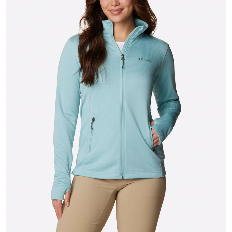 Jual Jaket Inner Fleece Columb*a Women's Park View Grid Full Zip Jacket ...