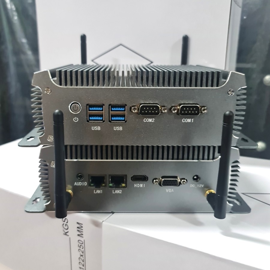Jual Mini PC Industrial Intel i7 YC-Series RAM + SSD 2LAN 2Com Wifii ...