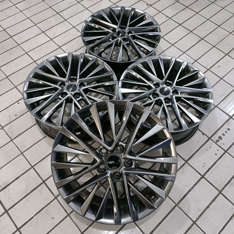 Jual Velg Bekas Racing Hsr London Ring 18 Untuk Innova Rush Terios Xpander | Shopee Indonesia