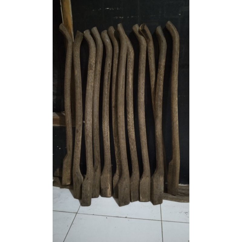 Jual gagang cangkul kayu aren / Doran pacul cangkul kayu ruyung ...