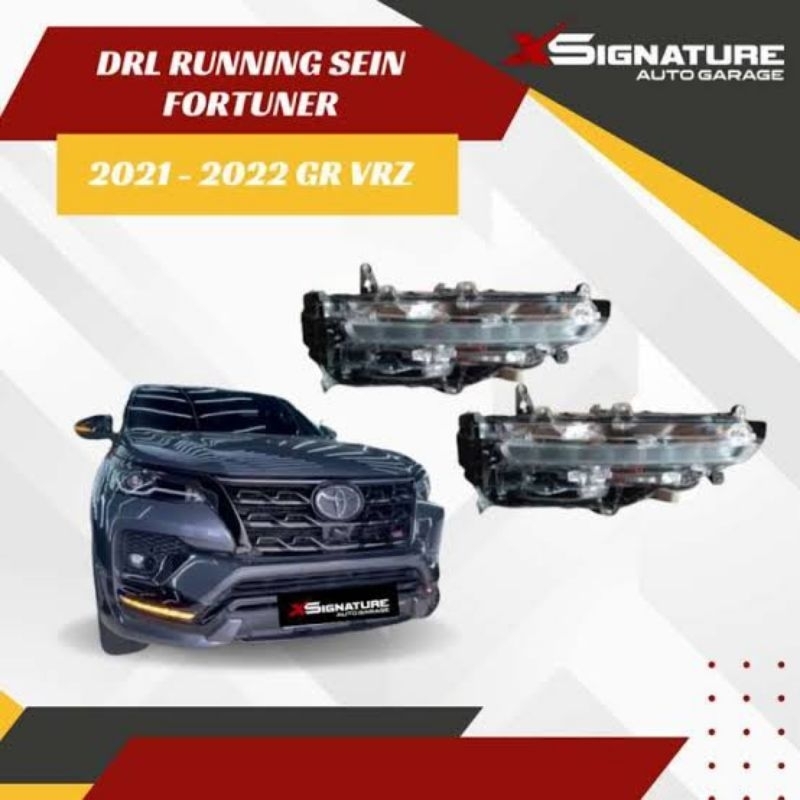 Jual lampu runing DRL fortuner led vrz trd GR 2020 2021 2022 | Shopee ...