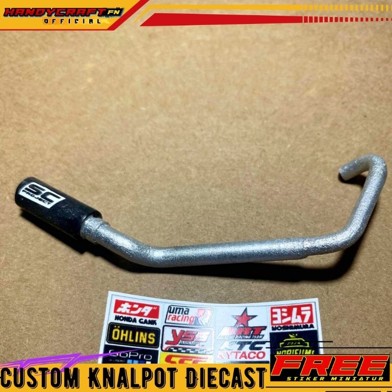 Jual Miniatur Knalpot Custom Knalpot Miniatur DIECAST SLEEP ENGINE ...
