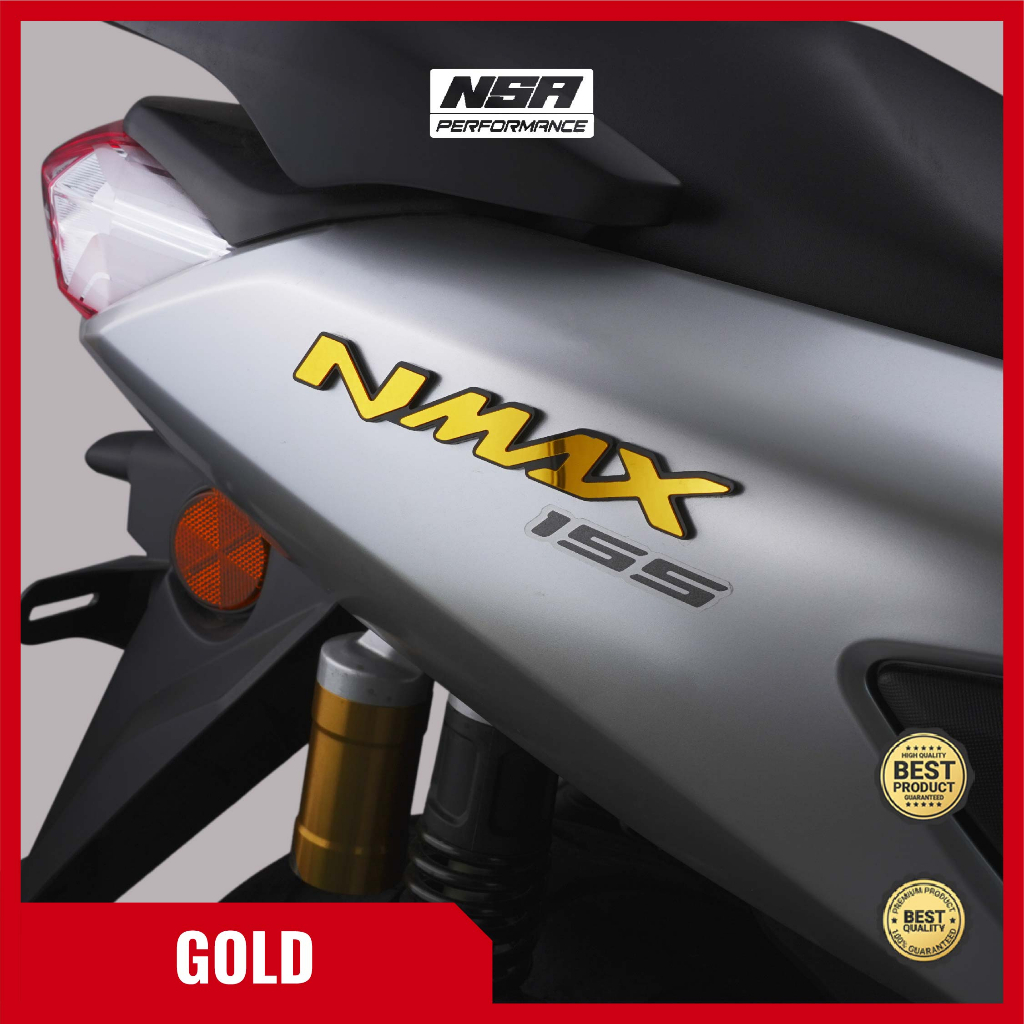 Jual NSA EMBLEM NMAX 3D LOGO NMAX JEPANG 2PCS EMBLEM MOTOR STICKER ...