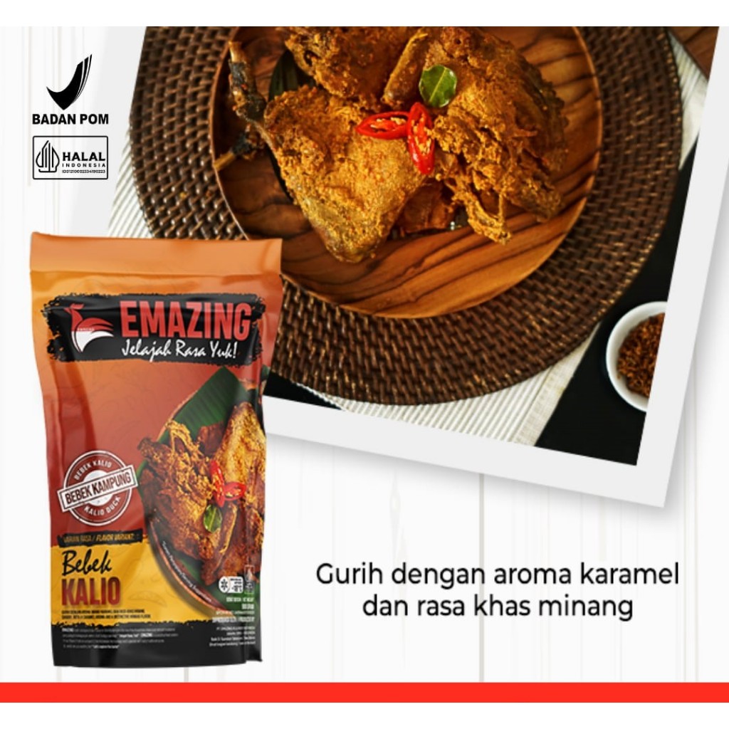 Jual FROZEN FOOD BEBEK KALIO EMAZING | Shopee Indonesia