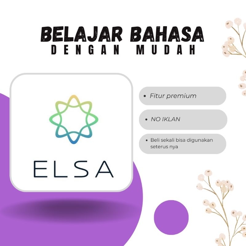 Jual ELSA Speak Premium Pro - Aplikasi Belajar bicara Bahasa Inggris ...