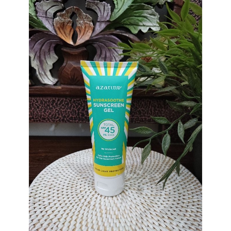 Jual ORIGINAL!!! Azarine Hydrasoothe Sunscreen Gel SPF 45 50ml Free ...