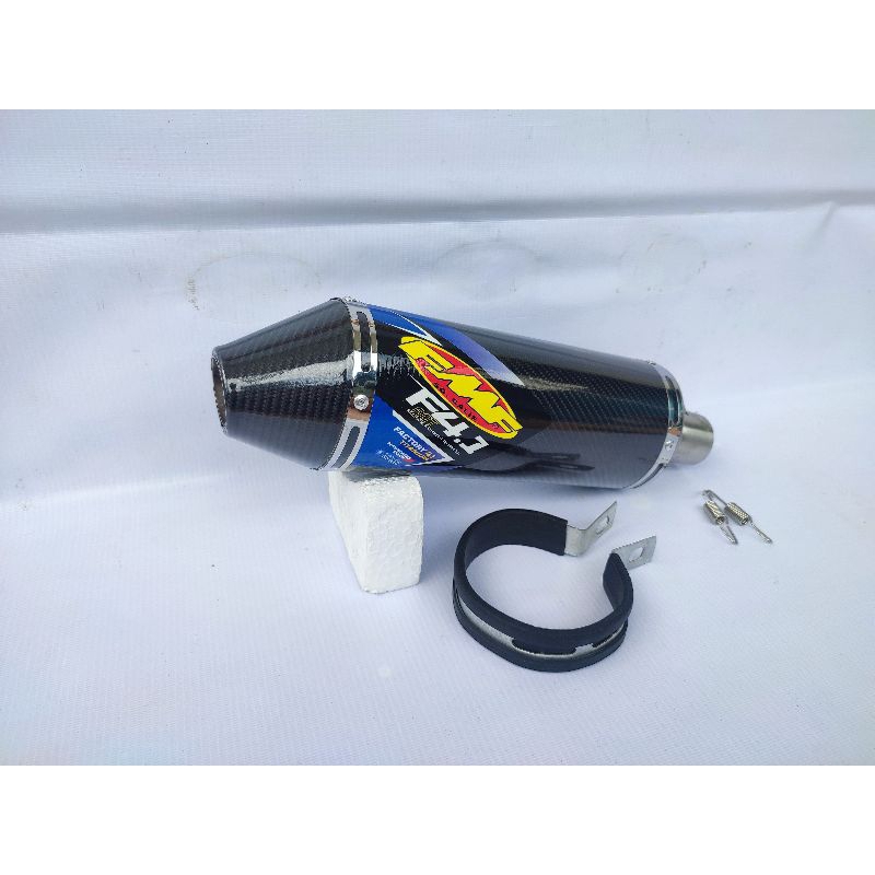 Jual Knalpot FMF Carbon Slencer only KLX Dtracker CRF WR 155 Viar cross ...