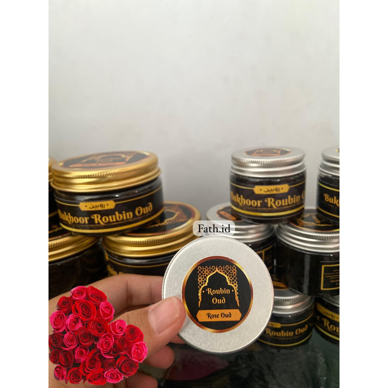 Jual BUKHUR ROUBIN OUD (varian ROSE OUD) -20 gr- | Shopee Indonesia