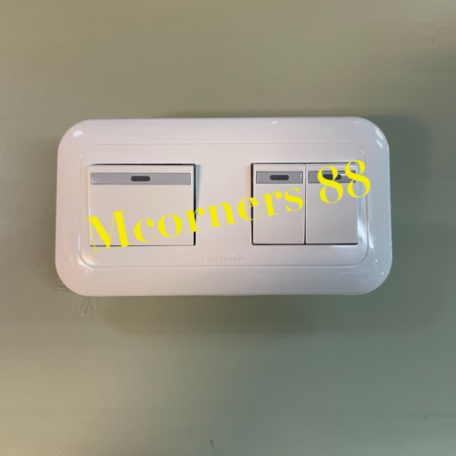 Jual Panasonic Wide Series Saklar Lampu Triple Iluminasi (Wej 78049 ...