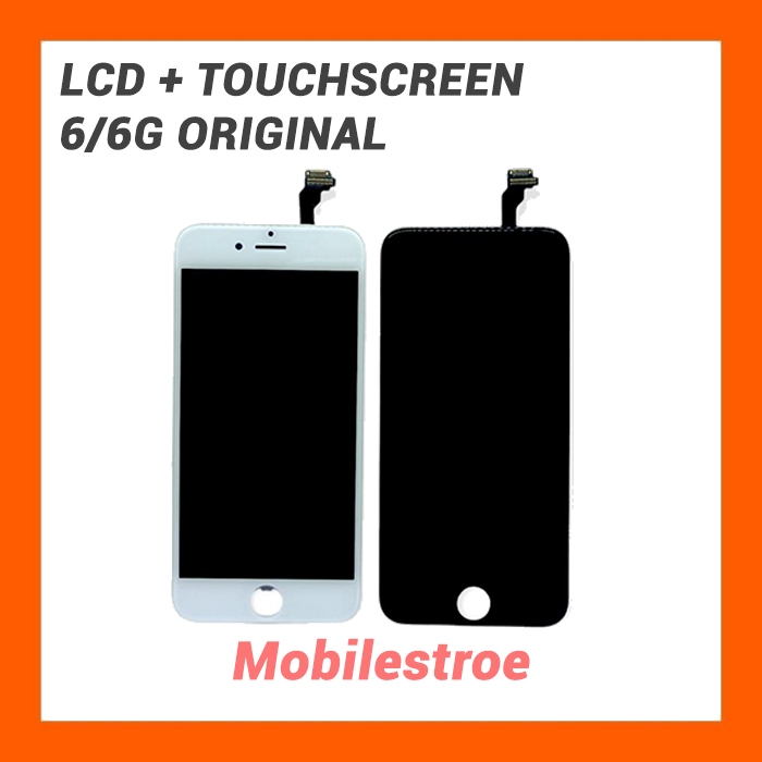 Jual LCD + TOUCHSCREEN IP 6/6G ORIGINAL | Shopee Indonesia